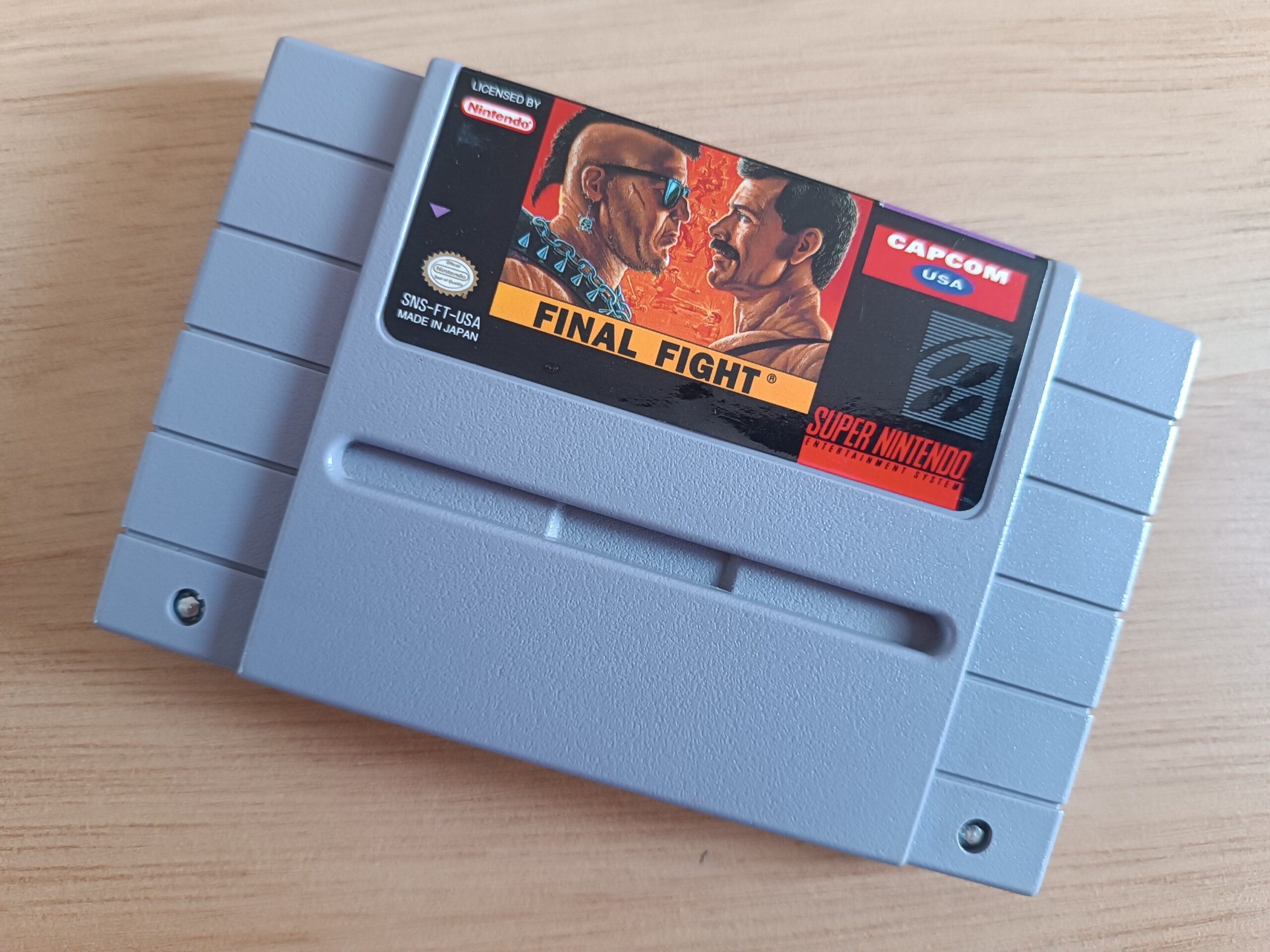 Final Fight super nintendo 100% original – Loja Soprafita